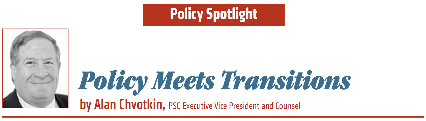 Policy Spotlight: Policy Meets Transitions